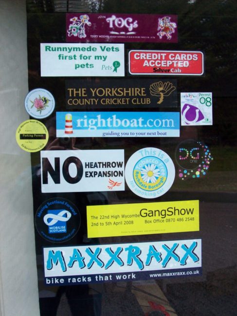 Premium Custom Window Stickers | Premium Custom Labels & Stickers