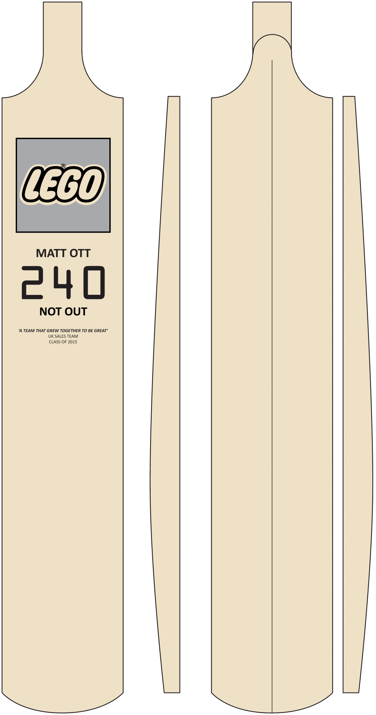 Cricket Bat Labels | Worldwide Fast Delivery | Adcal Labels