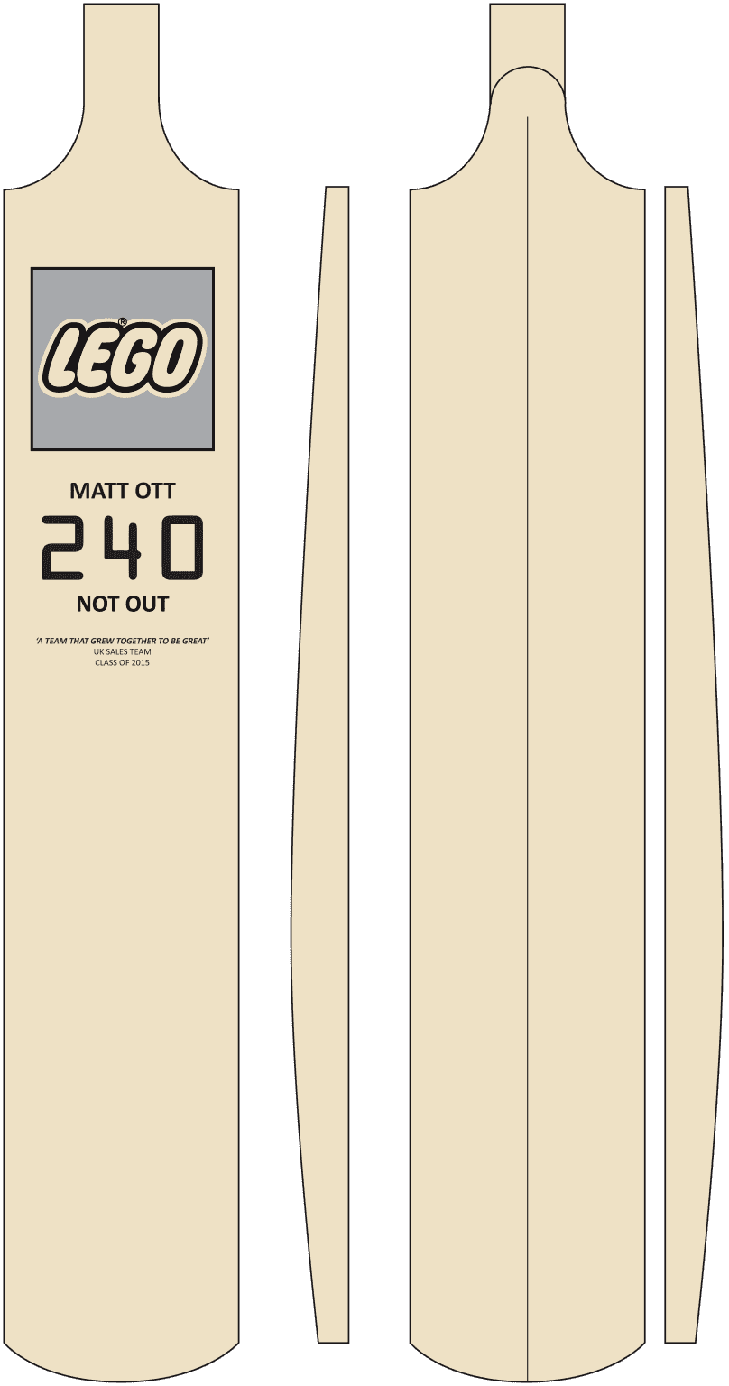 Cricket Bat Labels | Worldwide Fast Delivery | Adcal Labels